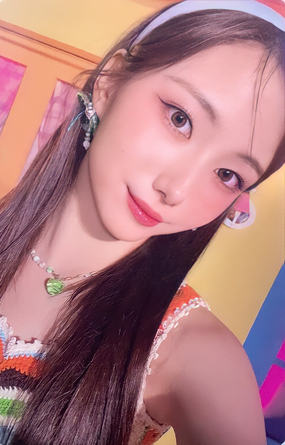 kep1er scan on Twitter: "Kep1er "DOUBLAST" Photocard Scan JEWEL CASE Blue Blast Ver. YUJIN ...