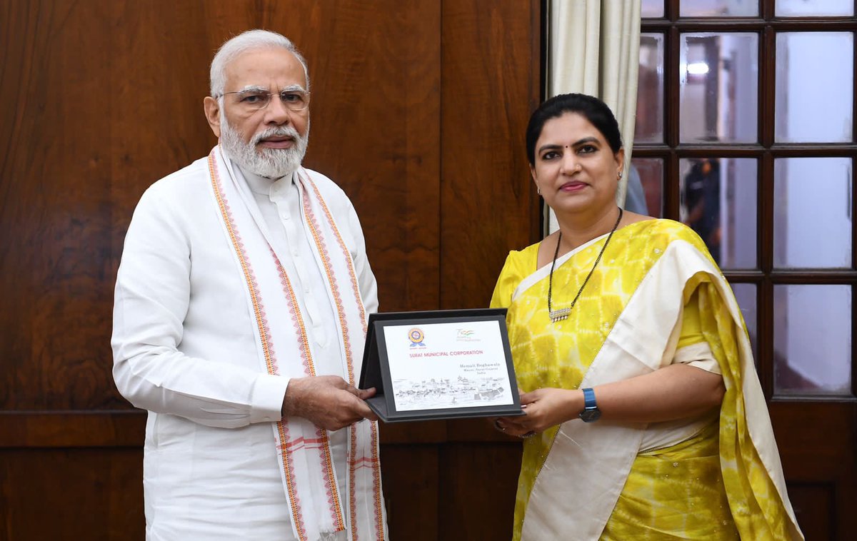 Surat mayor seeks guidance from PM ahead of attending Singapore smart ...