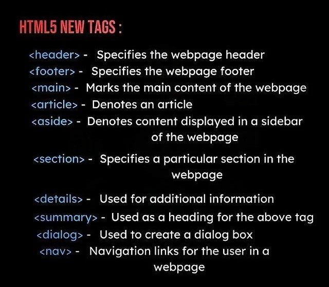 HTML Complete HTML Cheatsheet for Beginners A thread 🧵 - المسلسل من ...