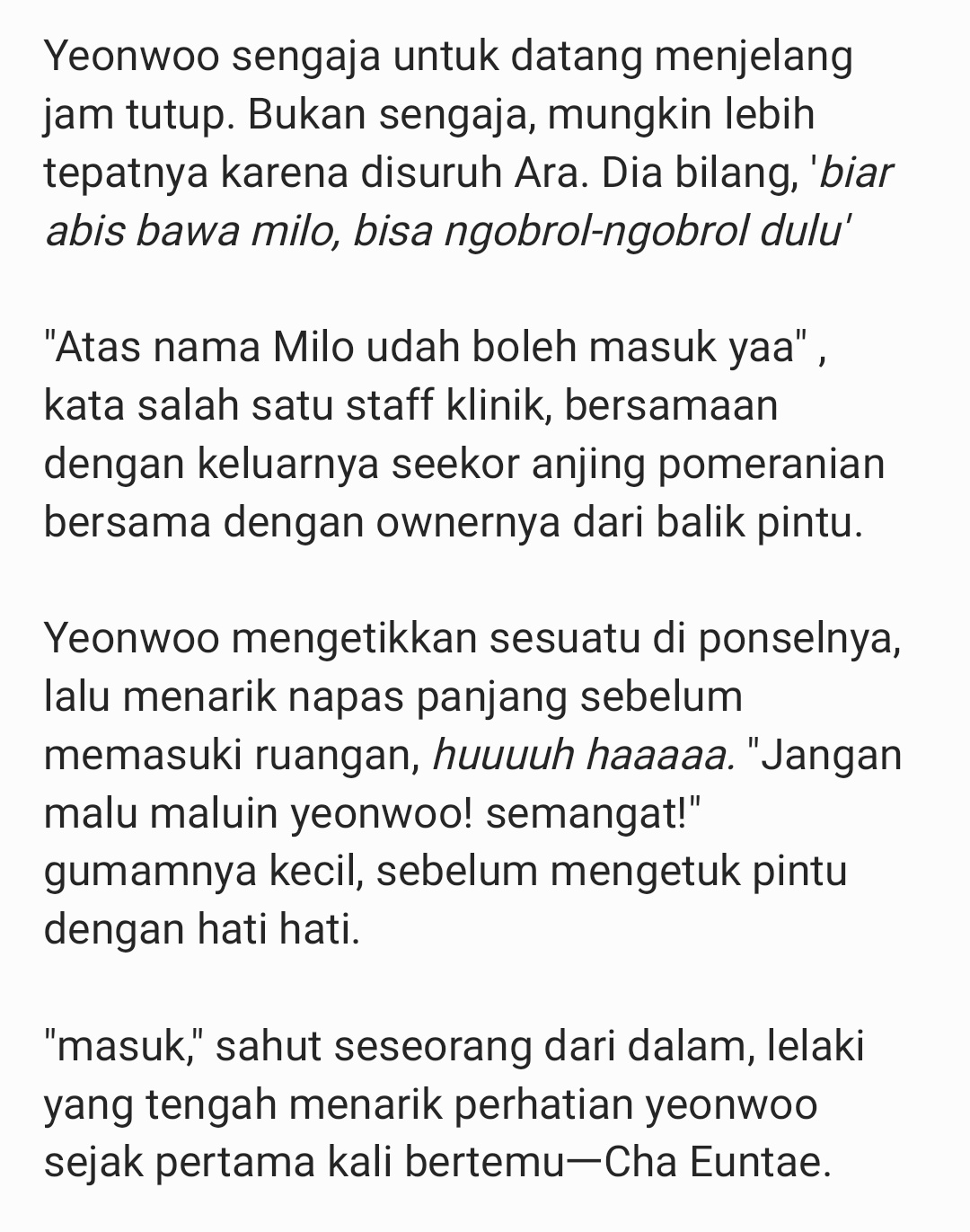 J on Twitter: "27. yeonwoo si mbak satset forward jikjin pantang mundur https://t.co/DlFNKgcois ...