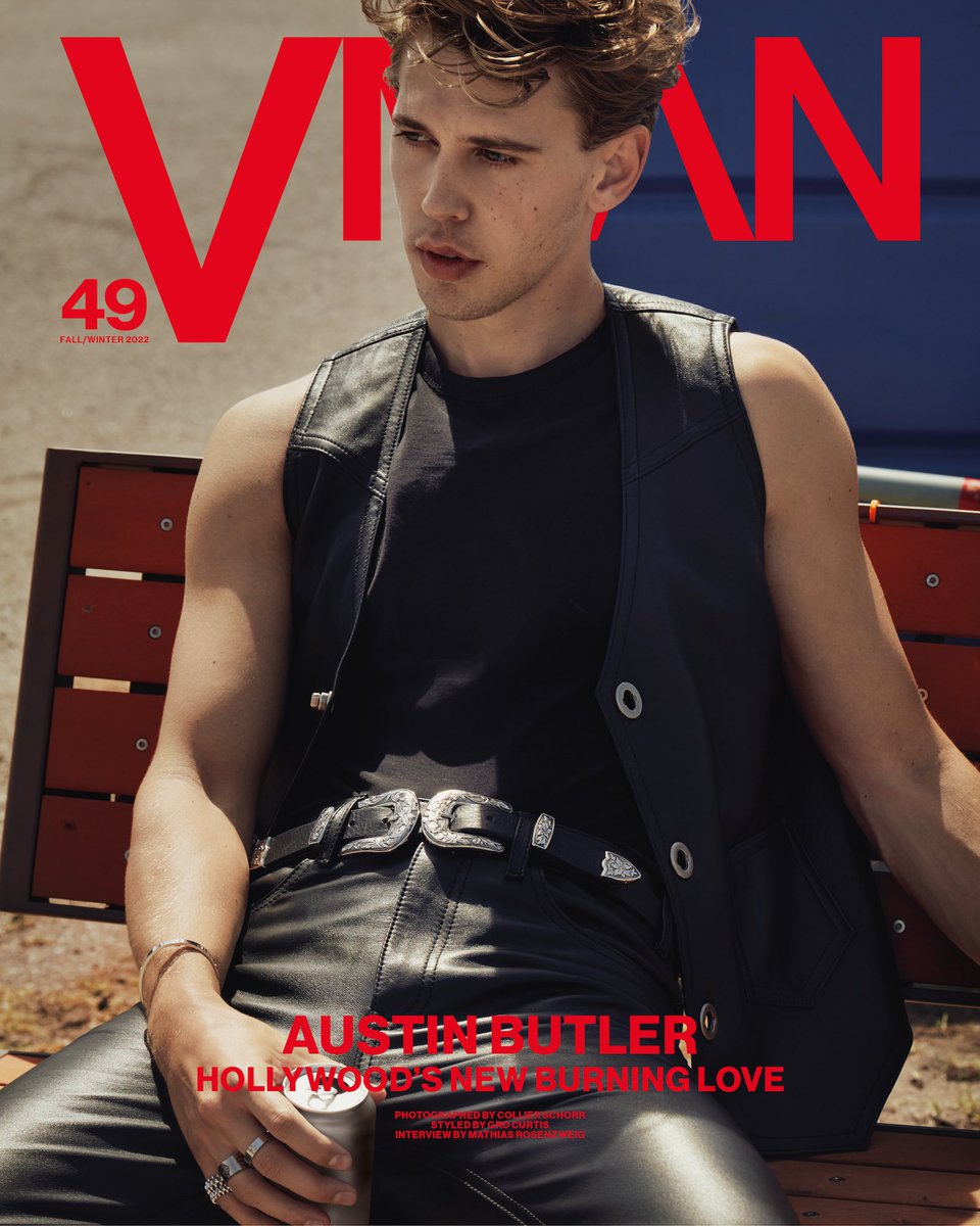 Austin Butler covers the latest issue of VMAN Film Updates @filmupdates