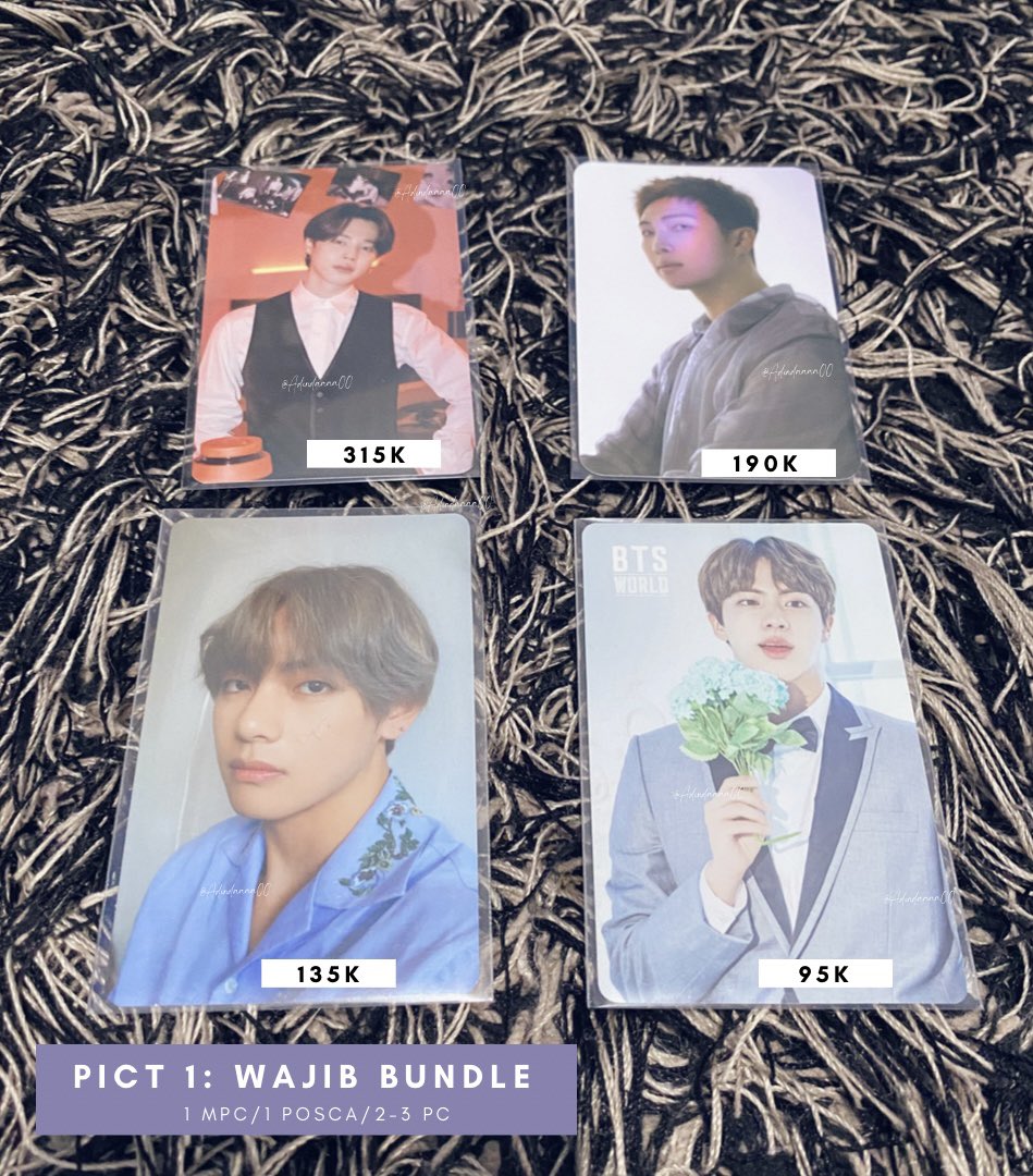 Adinda on Twitter: "[Help RT] WTS/ Want To Sell LD M2U PWS Proof, Her L, BTS World, Dicon, MPC ...