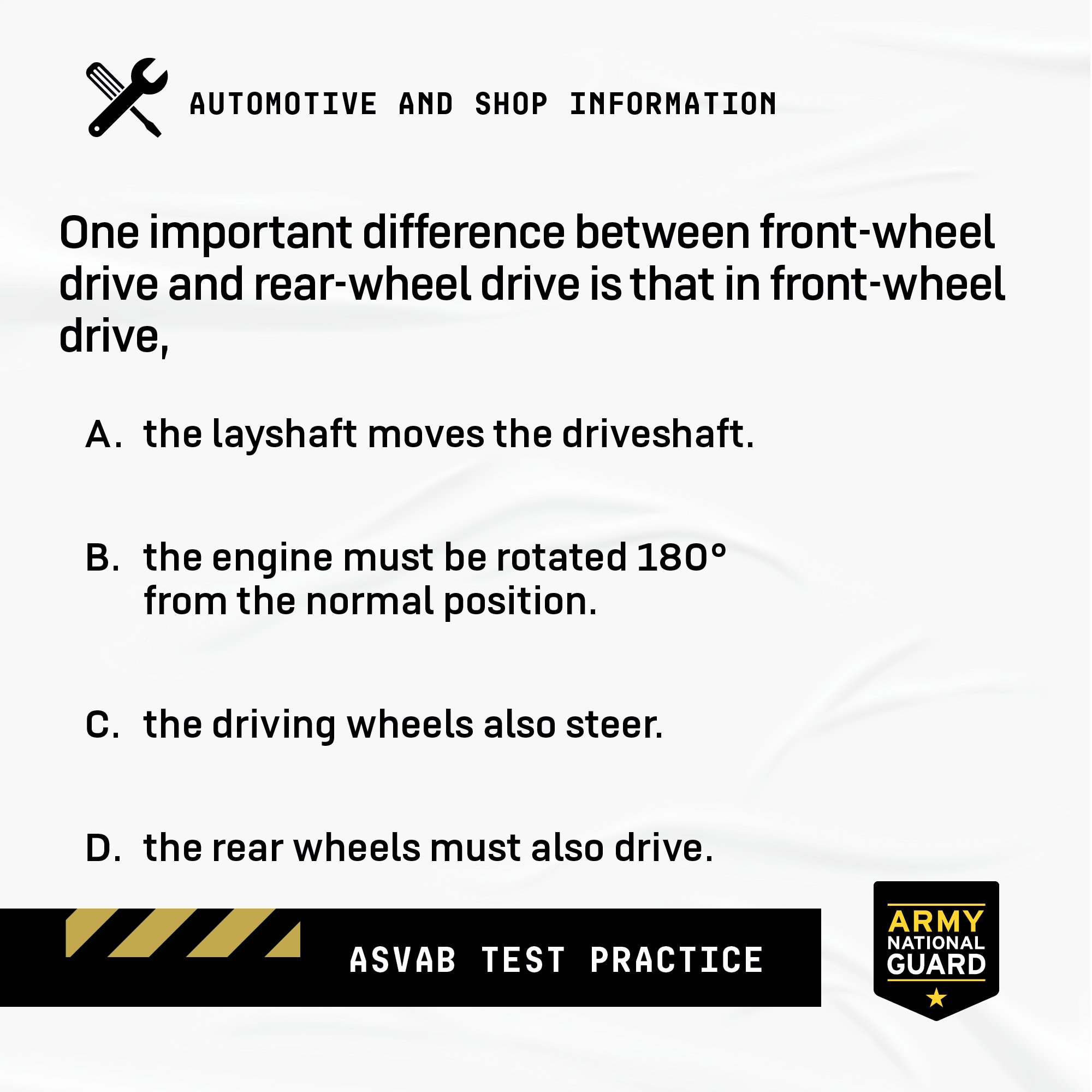 Army National Guard Asvab Practice