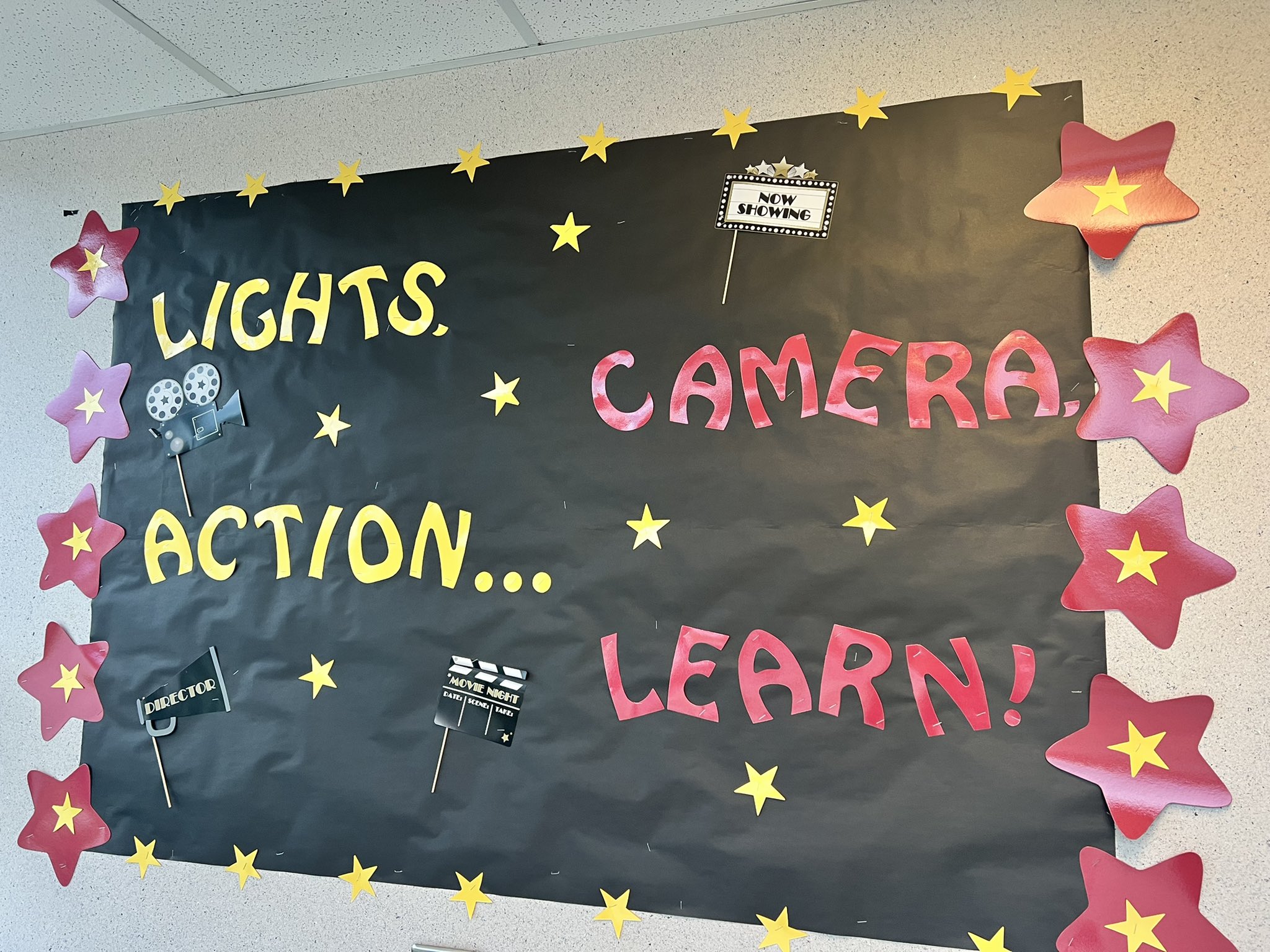 Lights Camera Action Bulletin Board Ideas