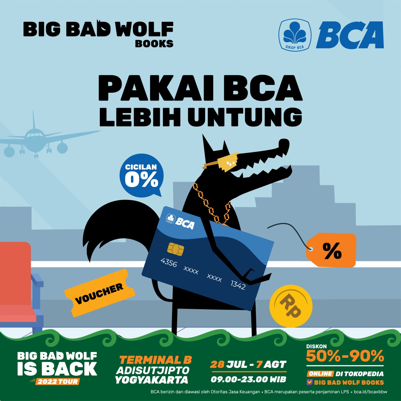 Big Bad Wolf Indonesia on Twitter: "PAKAI BCA LEBIH UNTUNG! Yuk nikmati berbagai promo menarik ...