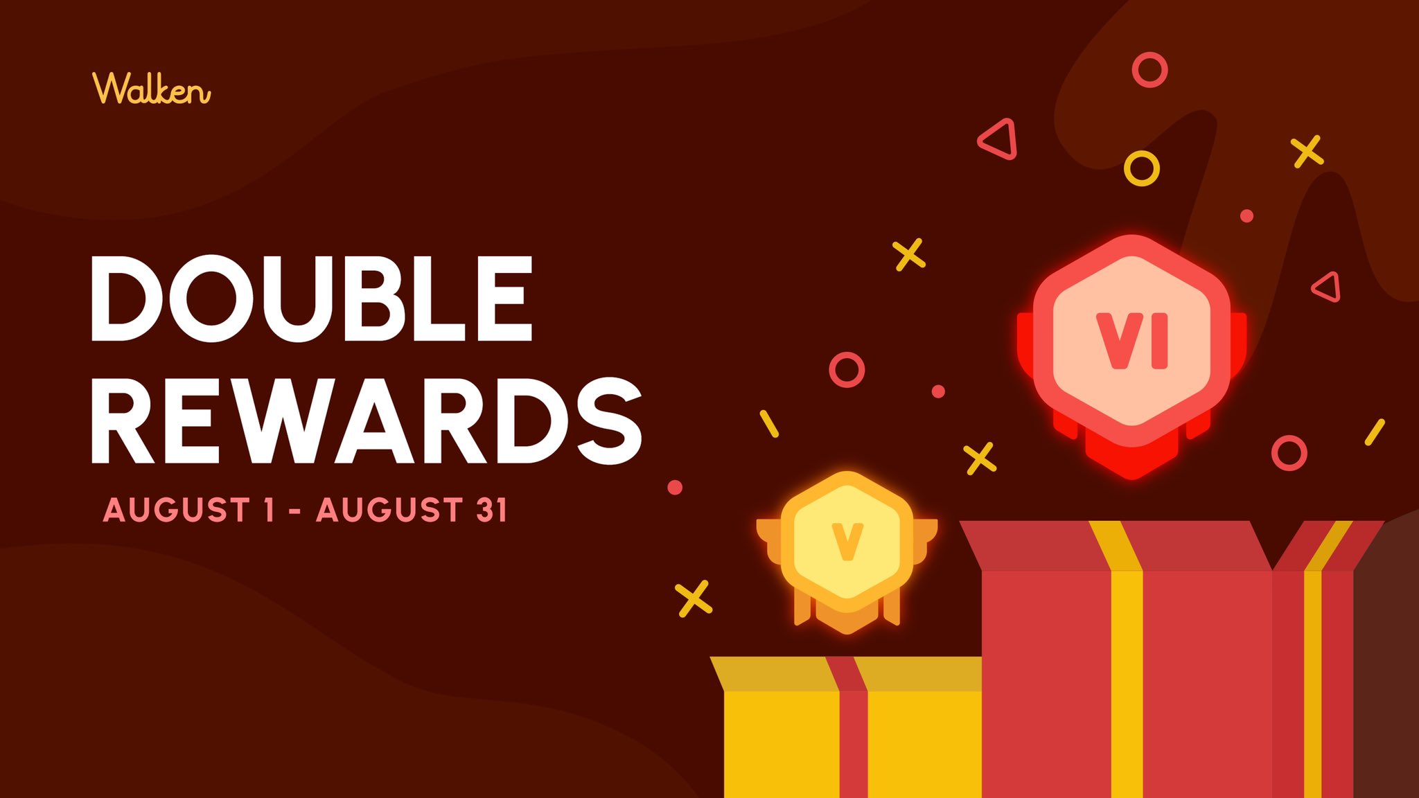 Walken - PUBLIC BETA is Live! on Twitter: "😱💰A WHOLE MONTH OF x2 REWARDS! Double Reward Event is ...