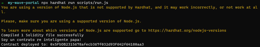 Alan Lunazzi on Twitter: "Just wrote + deployed my own Solidity smart contract locally -- slowly ...