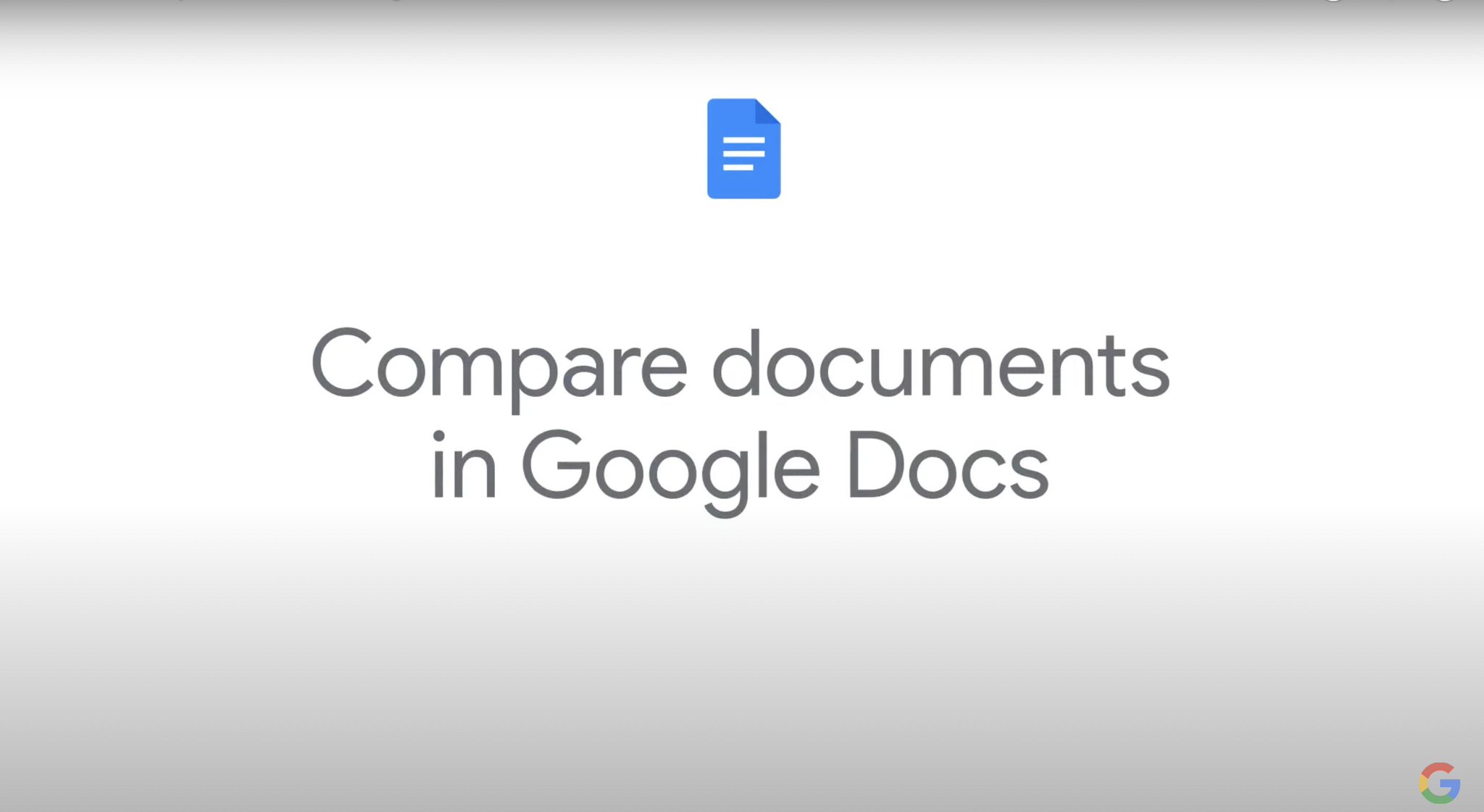 Google Docs on Twitter: "Need to compare two docs and track revisions ...
