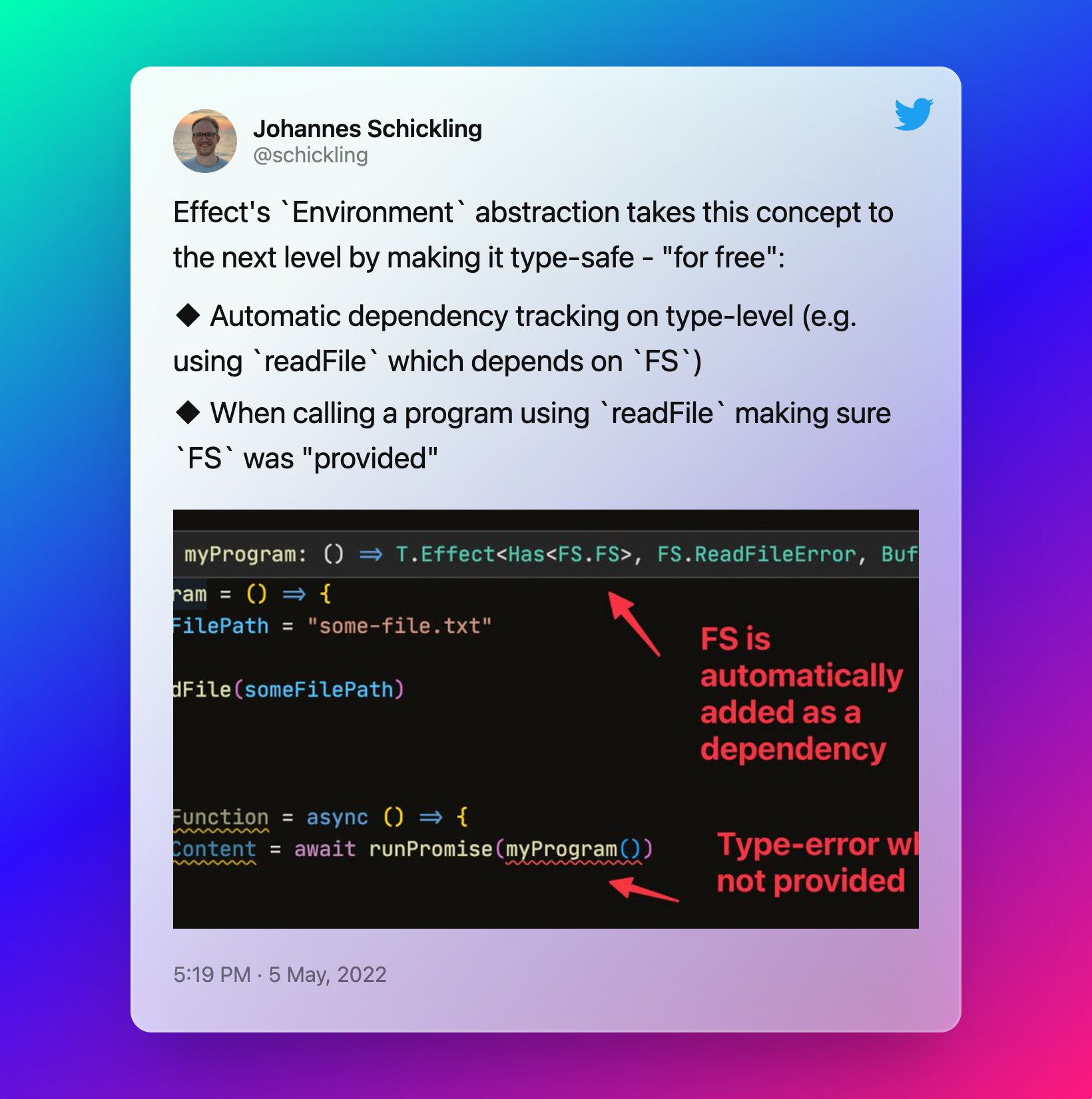 Effect | Open Source (@EffectTS_) / Twitter