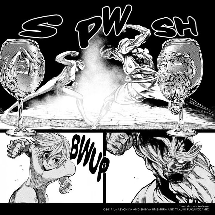 Viz On Twitter Adam Fights Odin In A Brutal Battle To The Death Via