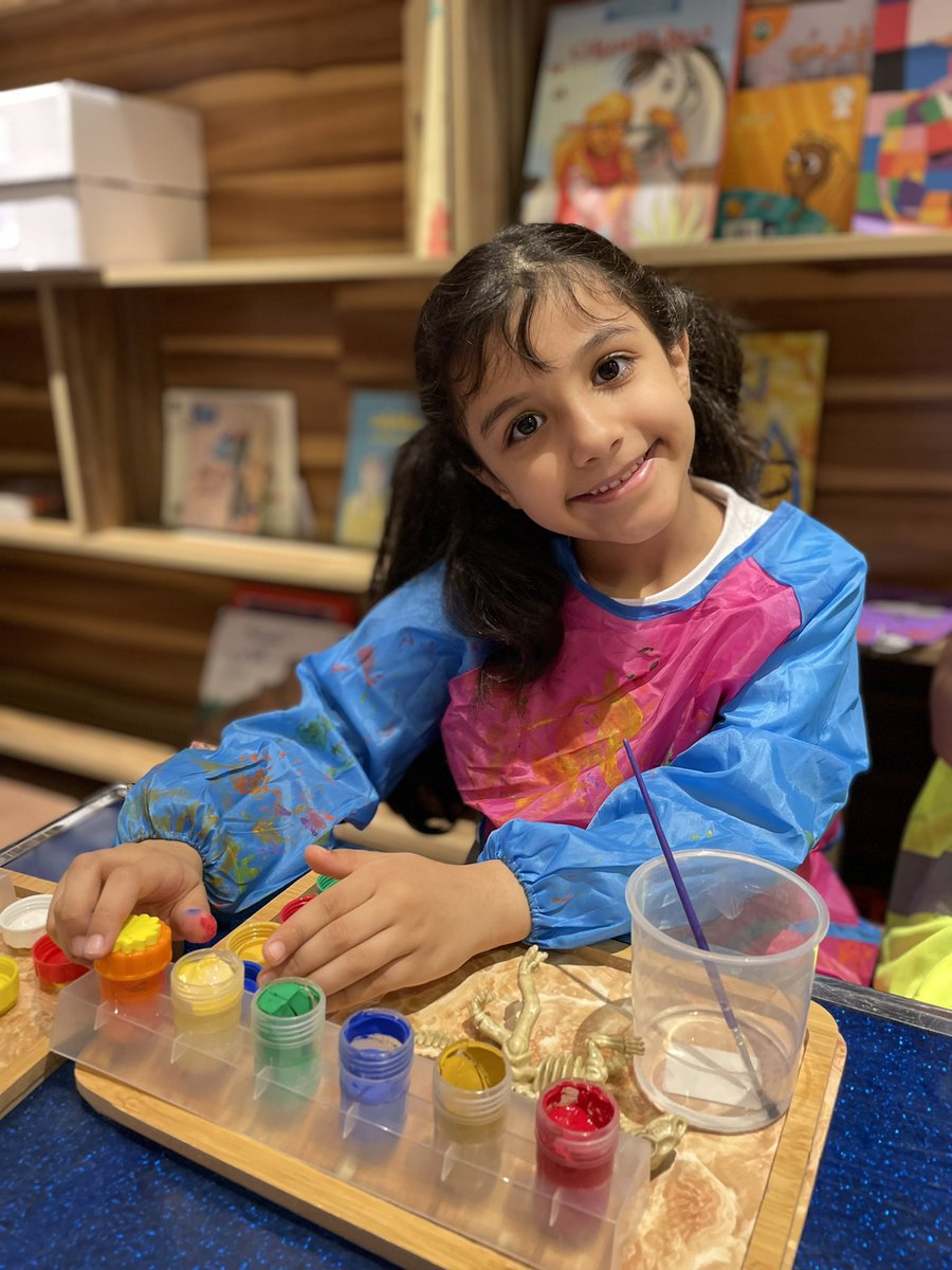 صباح الخير 🌞 بالأمس في مخيم @kidsmail_ في المكتبة عشنا مع الاطفال وقت ...