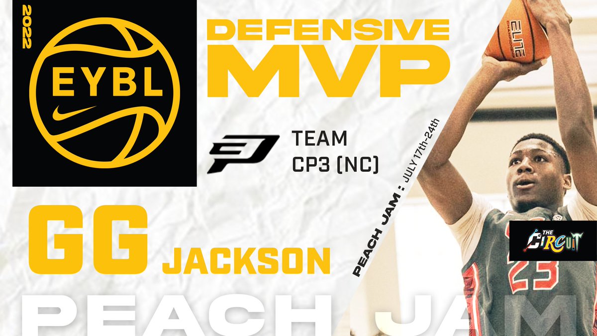 Circuit Scouting on Twitter: "RT @TheCircuit: Nike EYBL Peach Jam: Defensive MVP 🚫 GG Jackson ...