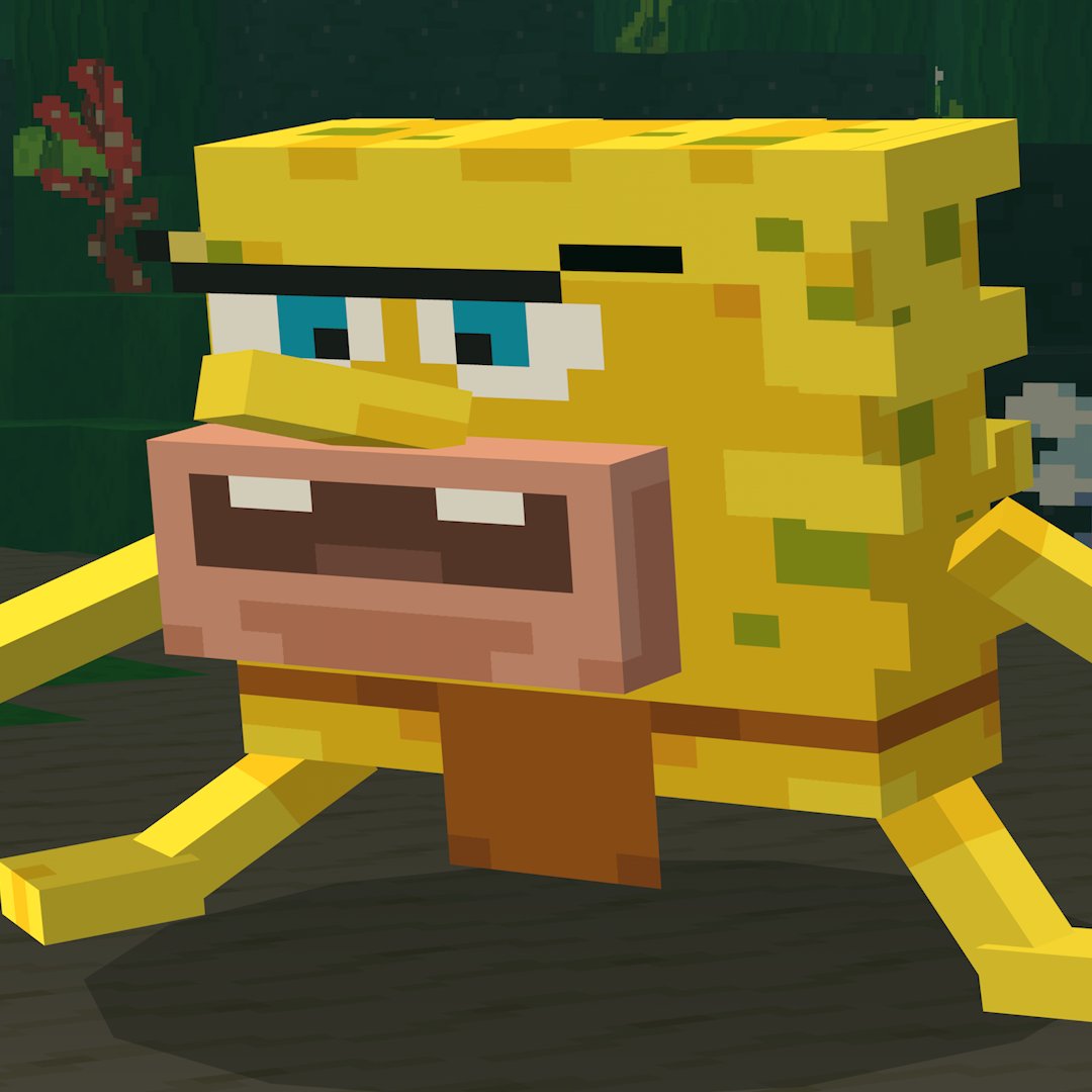 Spongebob In Minecraft Animation