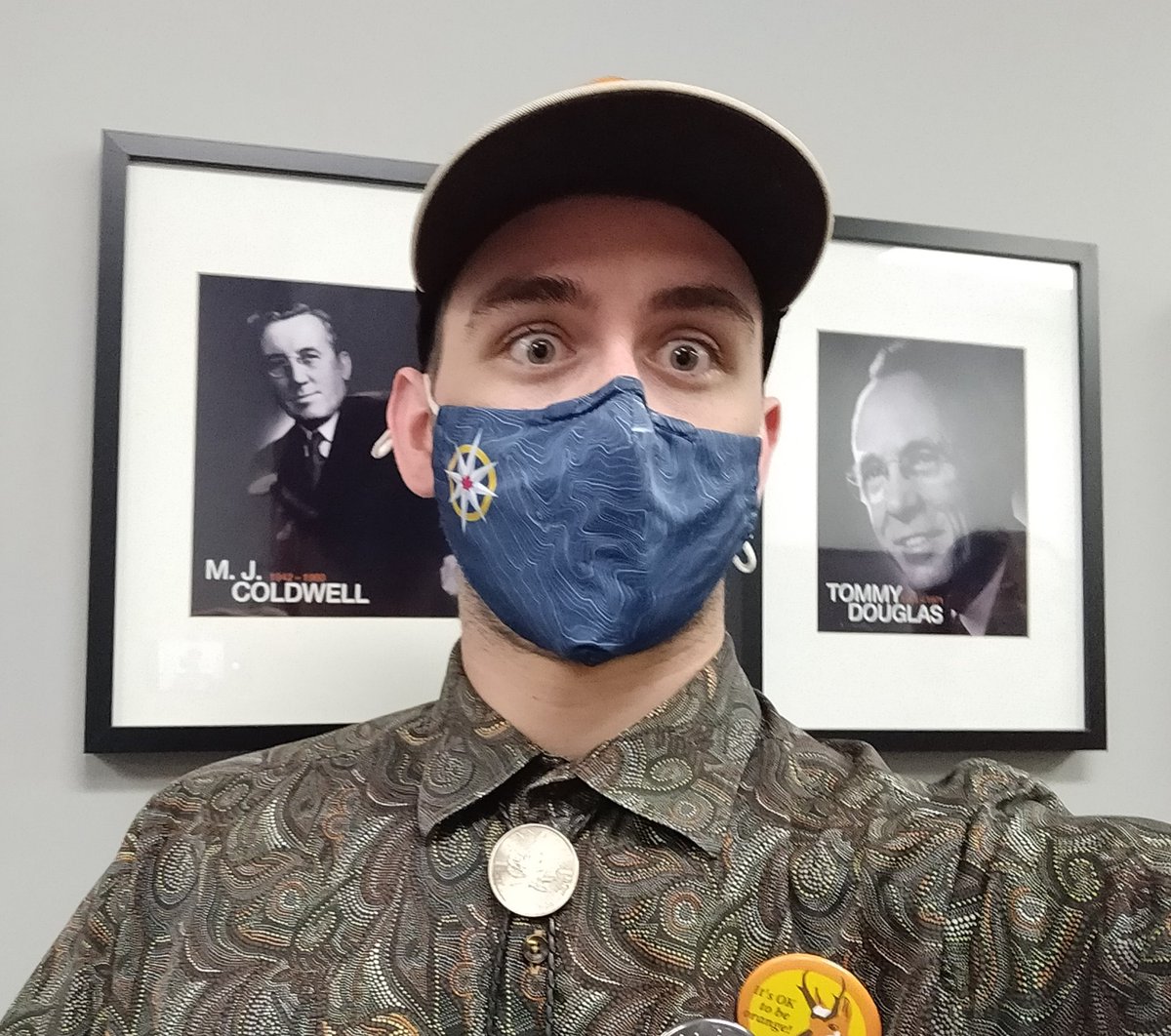 Alex McPhee on Twitter: "NDP legend holds that leader-turncoat Hazen Argue's (1921-1991 ...