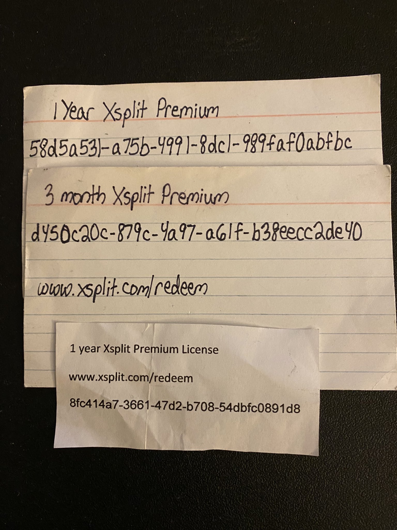 Big Cheese on Twitter: "Any @xsplit users? Here’s free premium codes. https://t.co/svillUKUiJ ...