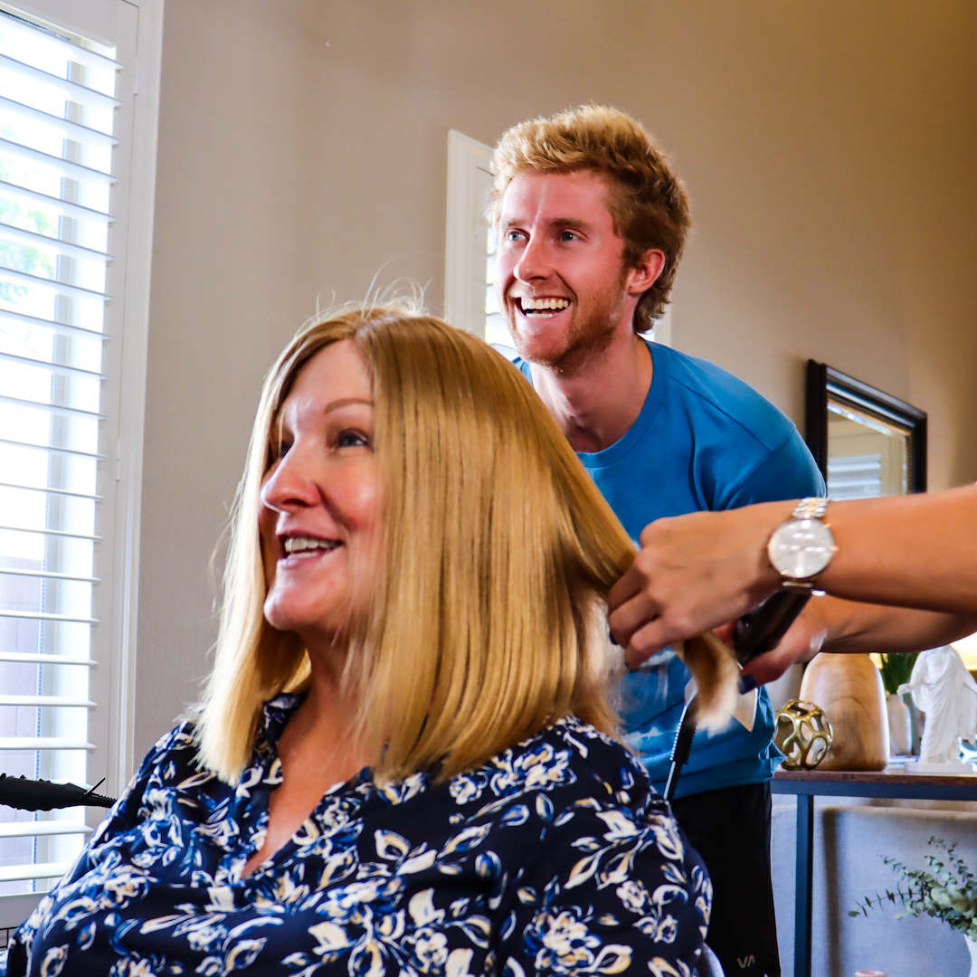 A Plus on Twitter: "He grew out his hair for years."