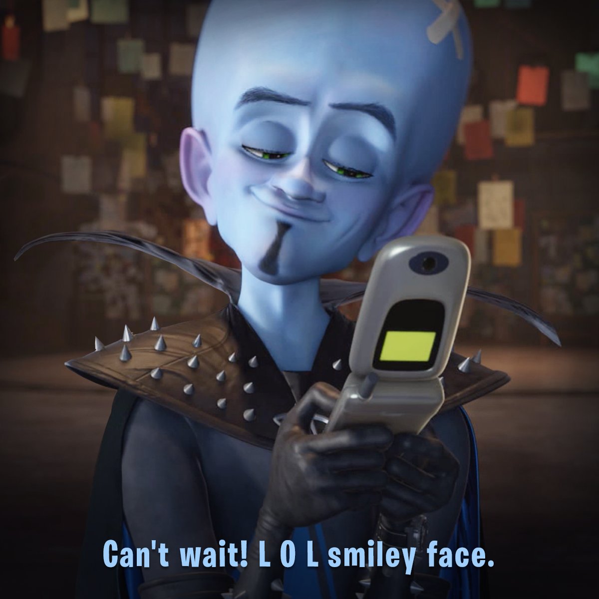 Megamind Minion Cute Face