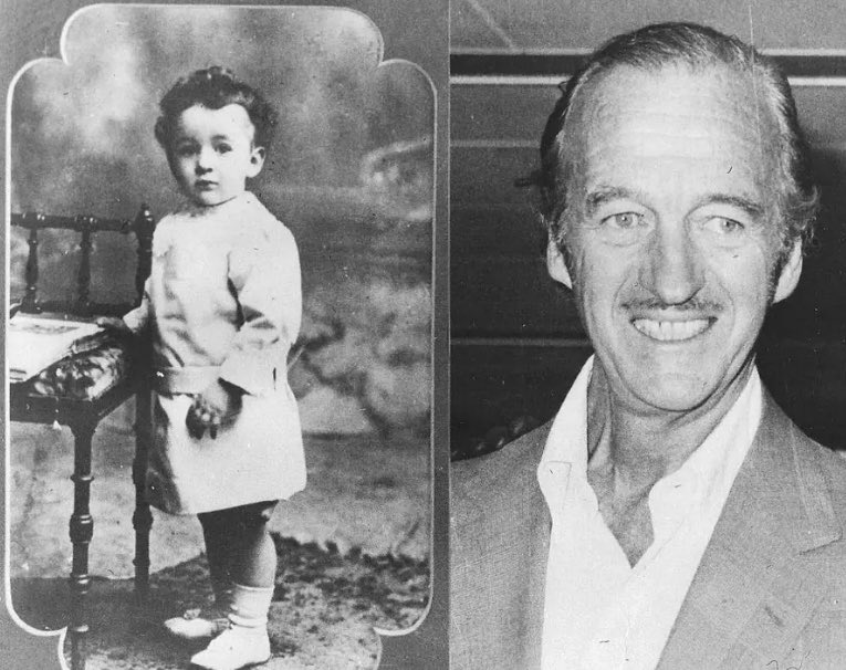 Young David Niven