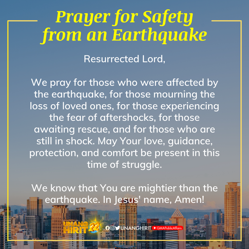 Earthquake Prayer Quotes
