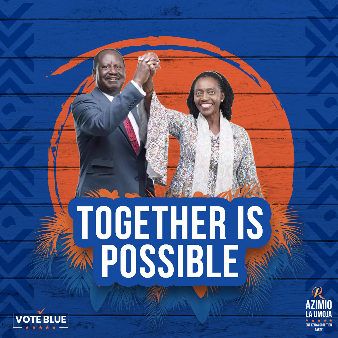 Raila Odinga on Twitter: "We stand together for an inclusive Kenya with abundant opportunities ...