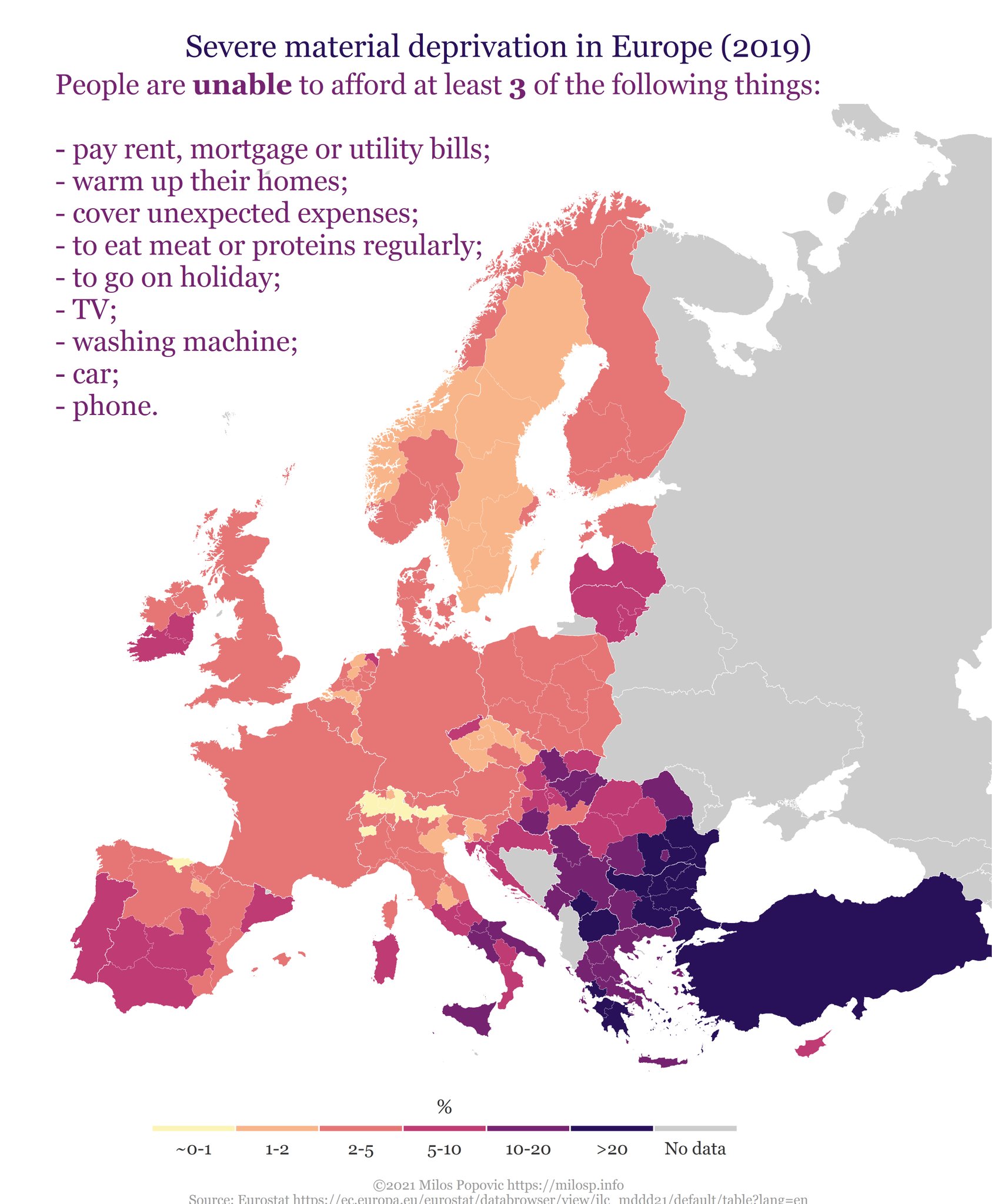World Poverty Map 2022