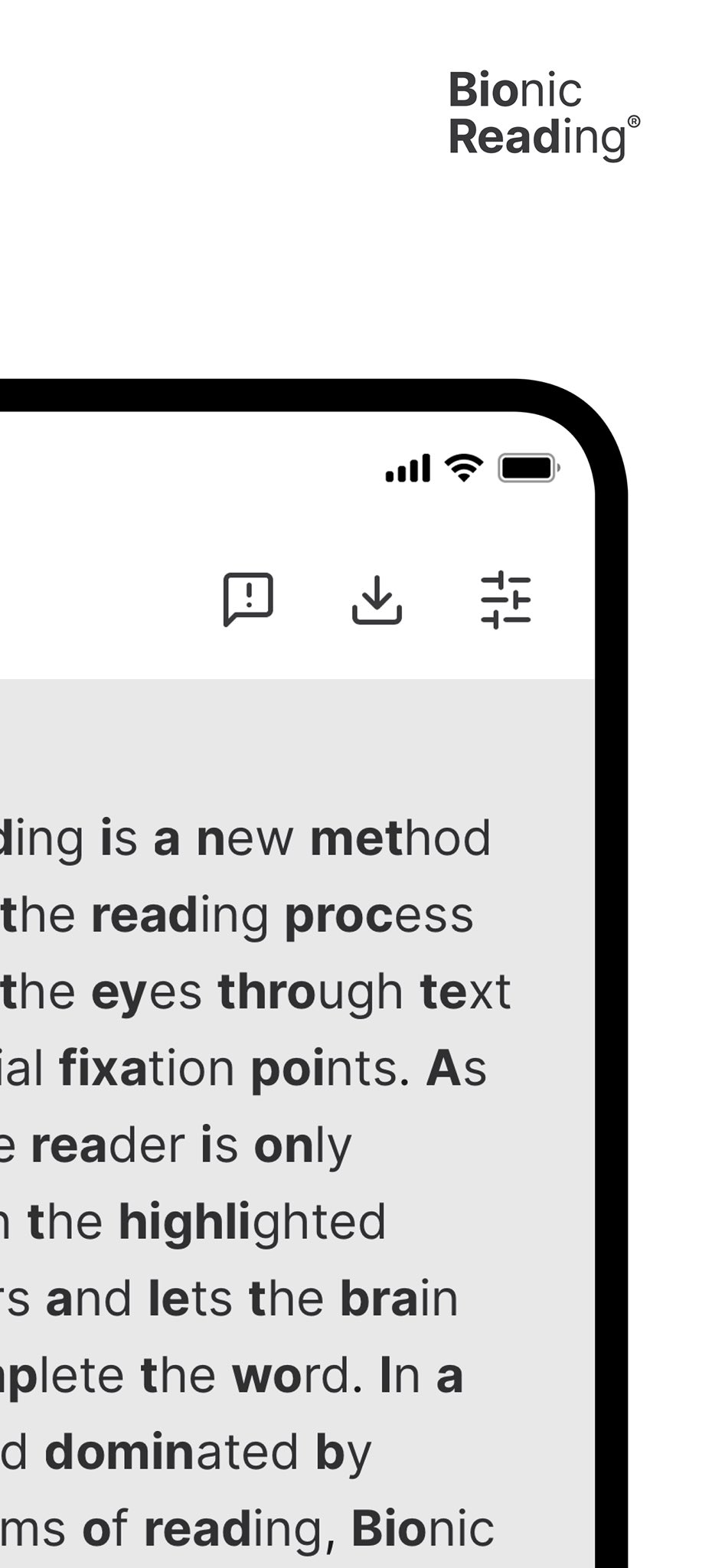 Bionic Reading® on Twitter: "SOON: Bionic Reading® App for #iOS and #Android Bionic Reading®🇨🇭 ...