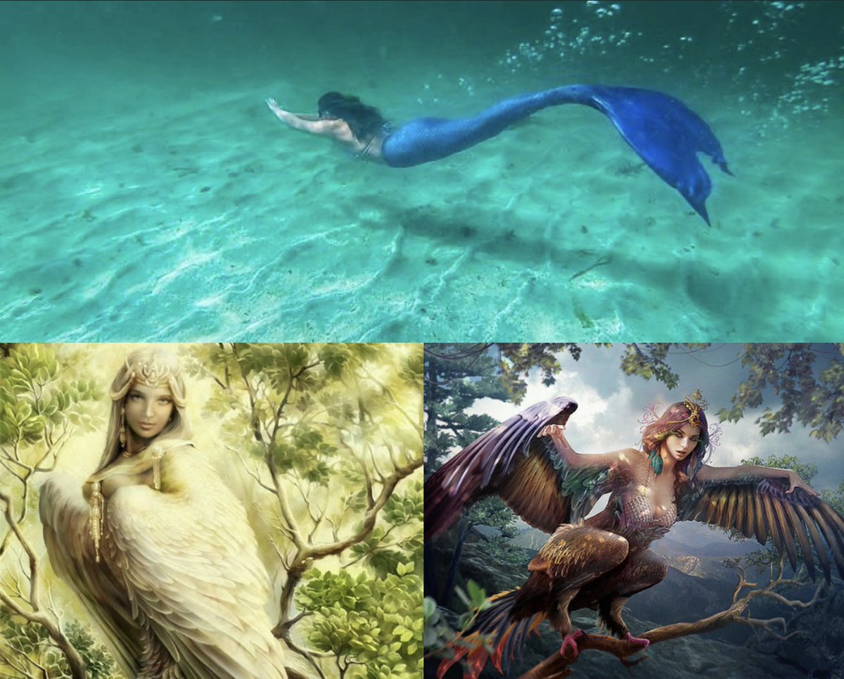 Greek Mythical Creatures Sirens