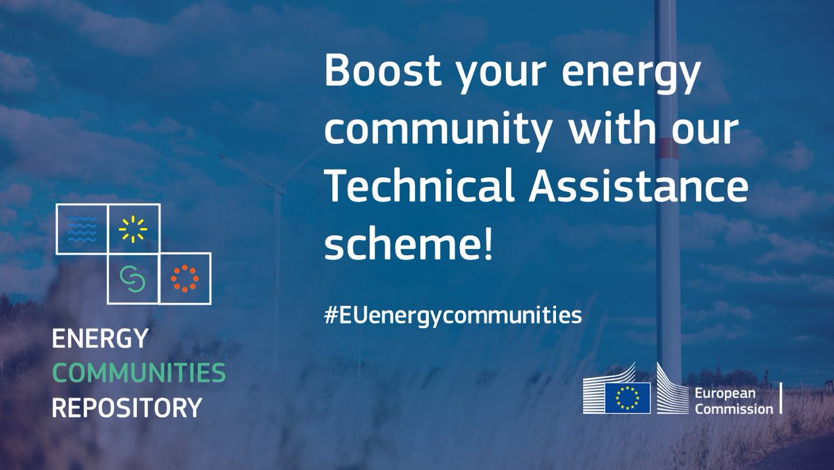 Energy4Europe 🇪🇺 on Twitter: "Apply for Technical Assistance for your #EUenergycommunities - the ...