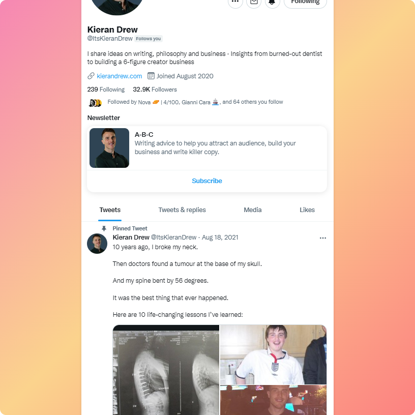 Your Twitter profile is key to making a good first impression on new ...