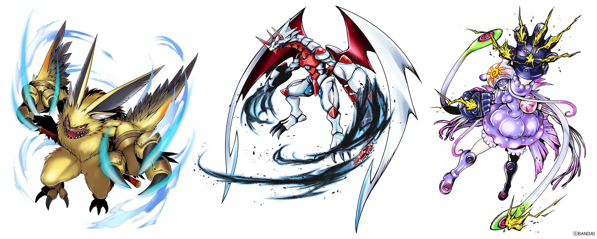 Wikimon on Twitter: "DigiPoll #58: Out of Canoweissmon, Thetismon, and Lamortmon, which Digimon ...