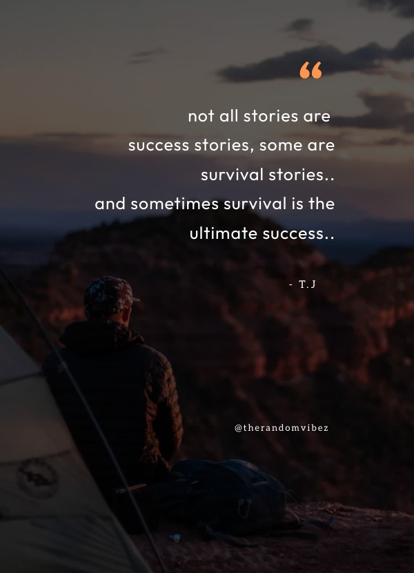Survival Quotes