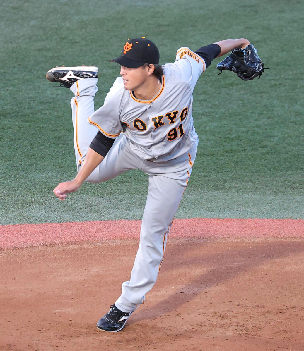 スポーツ報知 巨人取材班 on Twitter: "先発の #堀田賢慎 は2回2安打1失点 2軍DeNA戦 https://hochi.news/articles/20220727 ...