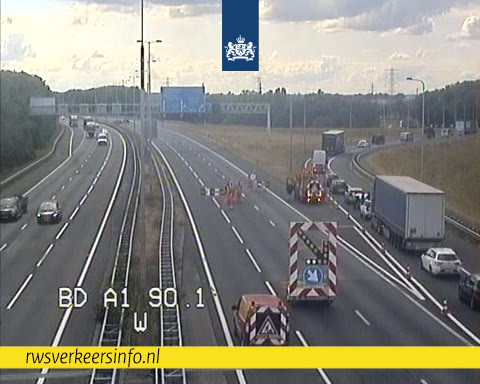 Rijkswaterstaat Verkeersinformatie on Twitter: "⛔️ | In verband met asbestsanering is de #A1 ...