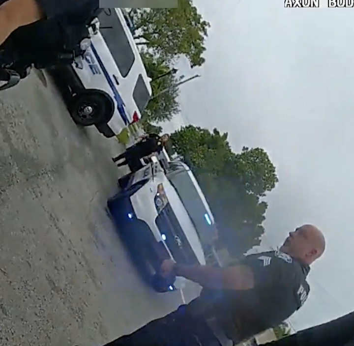 Disturbing body camera footage appears to show a Florida police ...