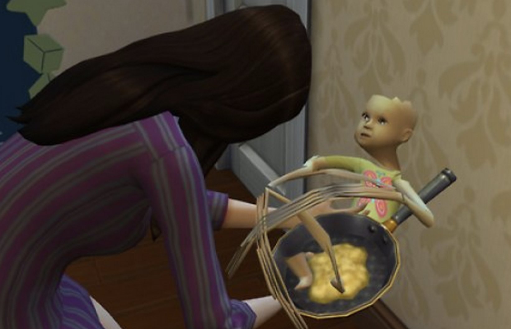 Sims 4 Demon Baby Glitch The Boy With Weird Lips | Meet The Derps