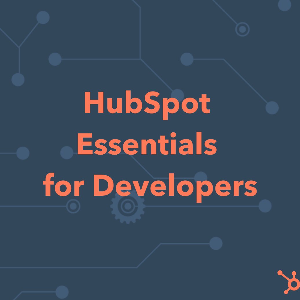 HubSpot Developers on Twitter: "Join us for the next installment of HubSpot Essentials as we ...