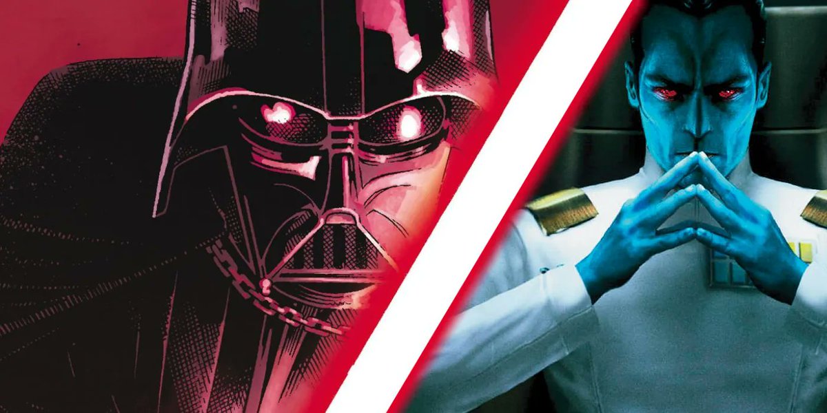 Darth Vader and Grand Admiral Thrawn are often compared as Star Wars ...