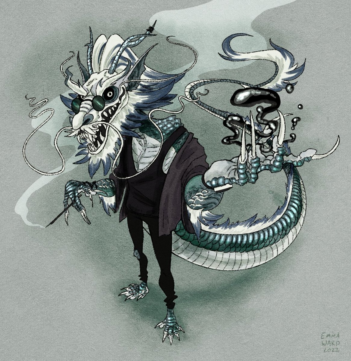 「Art fight attack for UrsaeRigor! 」|Emma Wardのイラスト