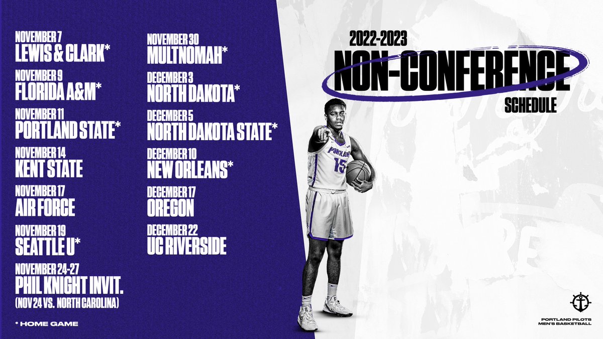 Portland non-conference schedule : r/CollegeBasketball