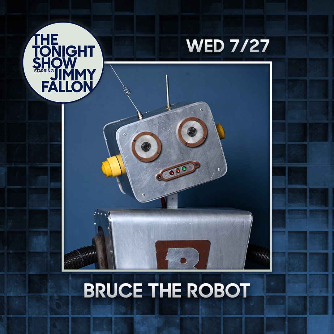 TONIGHT: @bruce_the_robot joins us in Studio 6B! 🤖 #FallonTonight # ...