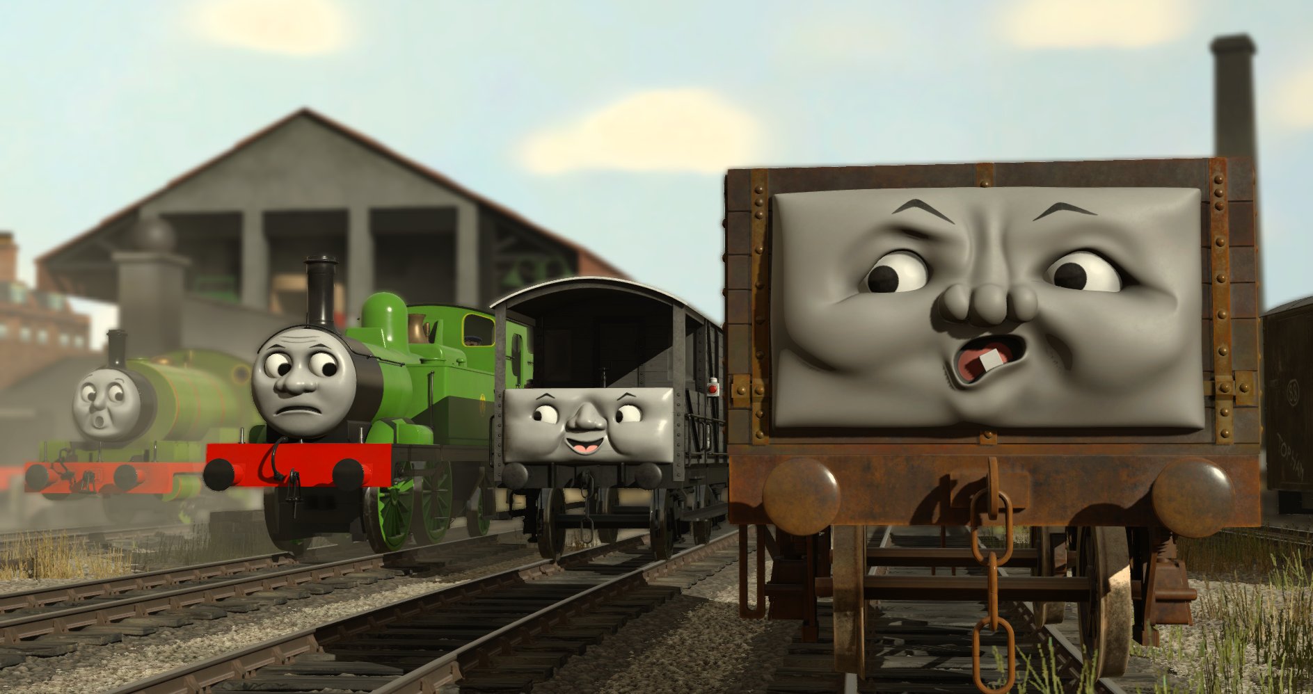 Thomas And Friends Oliver And Toad