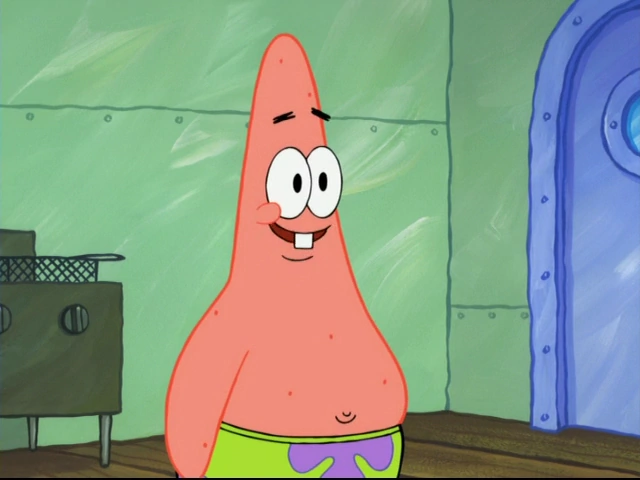 Patrick Star Dumb Face