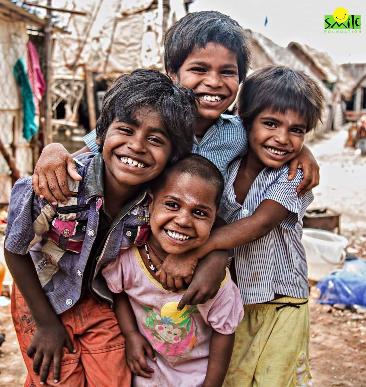 Happy Poor Indian People