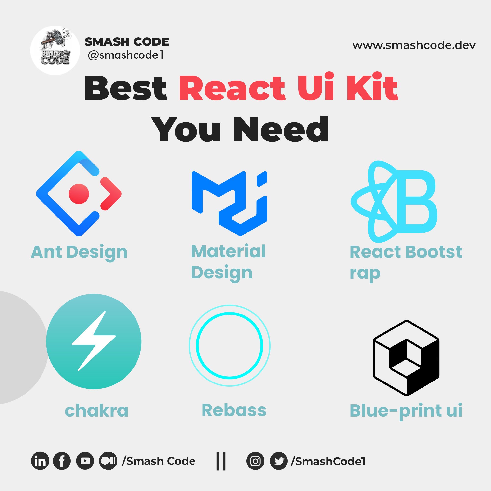 Smashcode On Twitter Smashcode Reactjsdeveloper Reactjsdevelopment Reactjsjobs