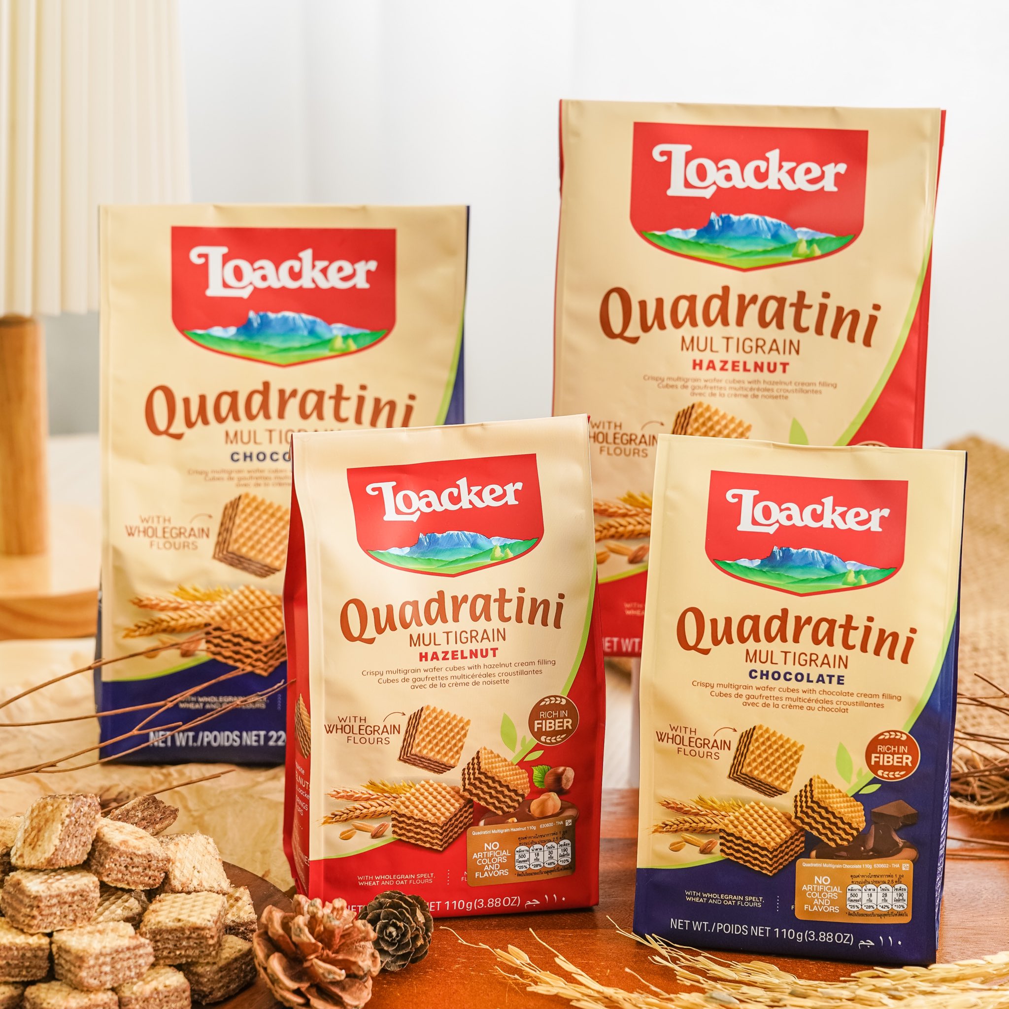 กินหนม on Twitter: "และนี่ก็ครืออ #Loacker #multigrain เวเฟอร์ไฟเบอร์ ...