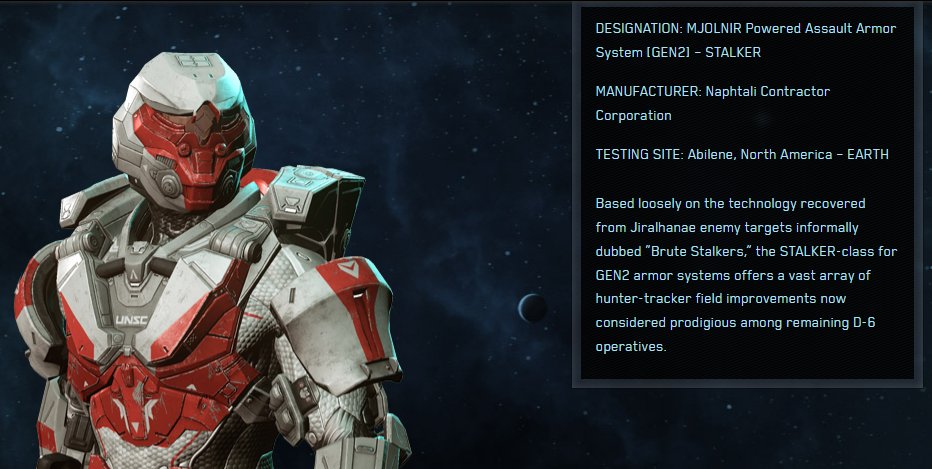 Halo 4 Tracker Armor