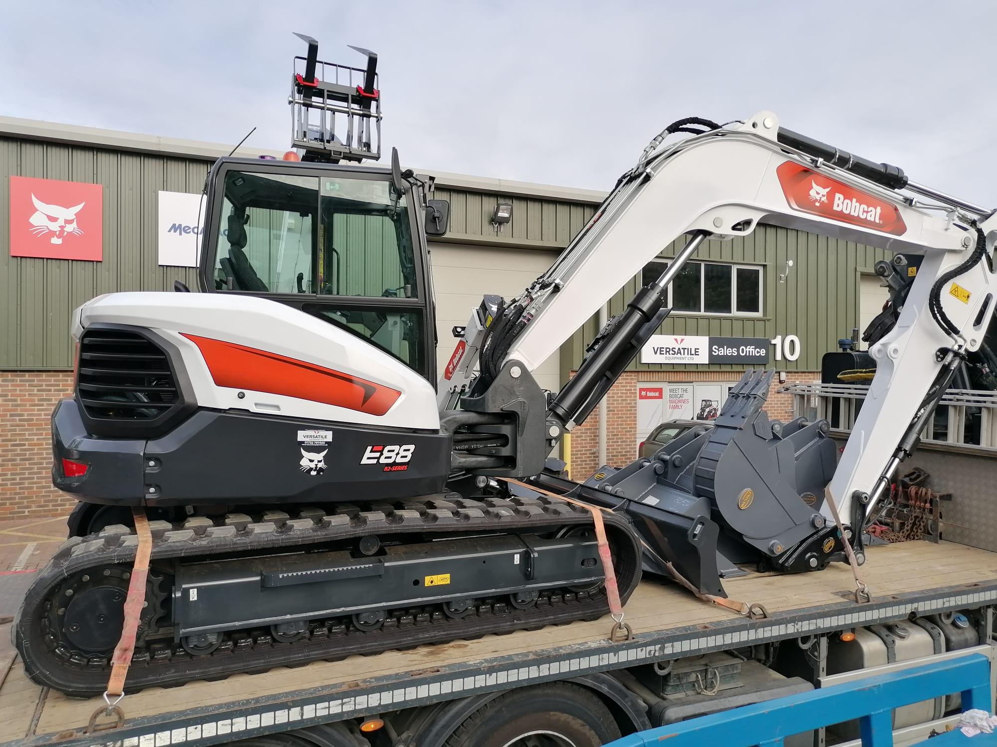 Sold 2023 Bobcat E88 Construction Compact Excavators
