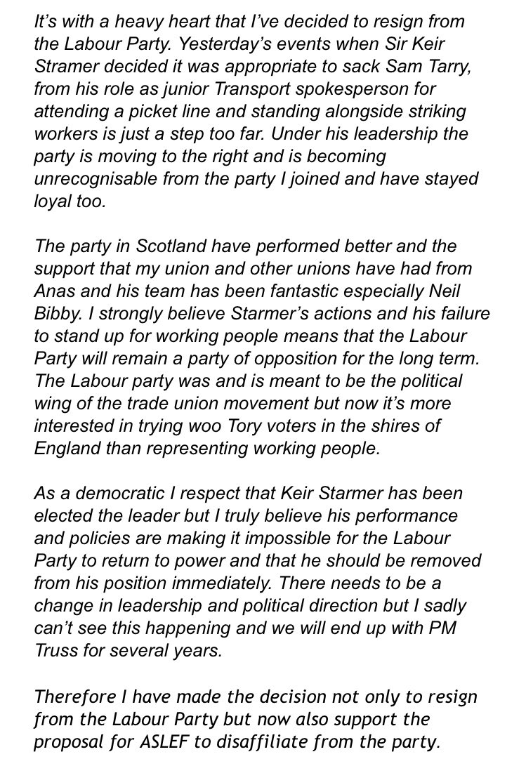 Philip Sim (BBC): "Kevin Lindsay, Scotland organiser for ASLEF, has ...