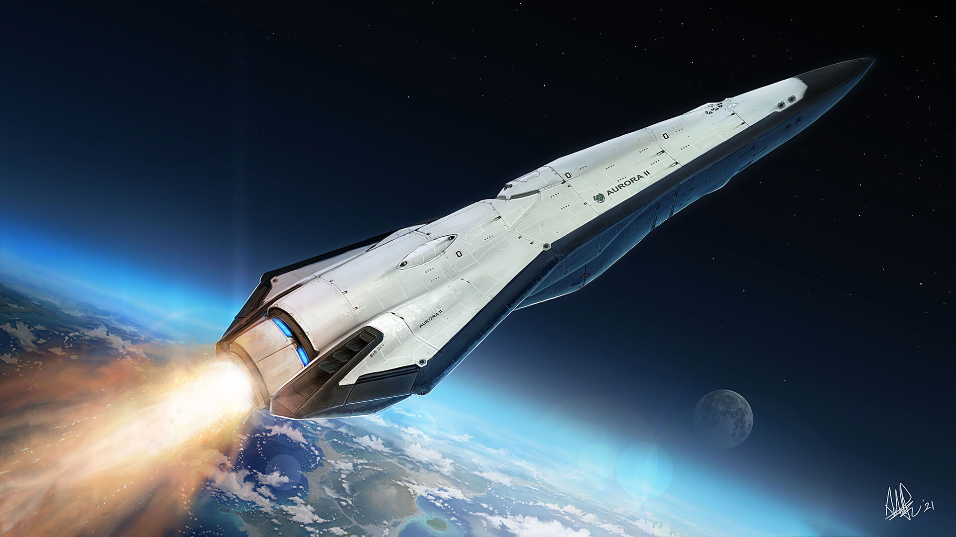 Futuristic Space Shuttle Concepts