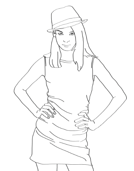 Becky G Coloring Pages